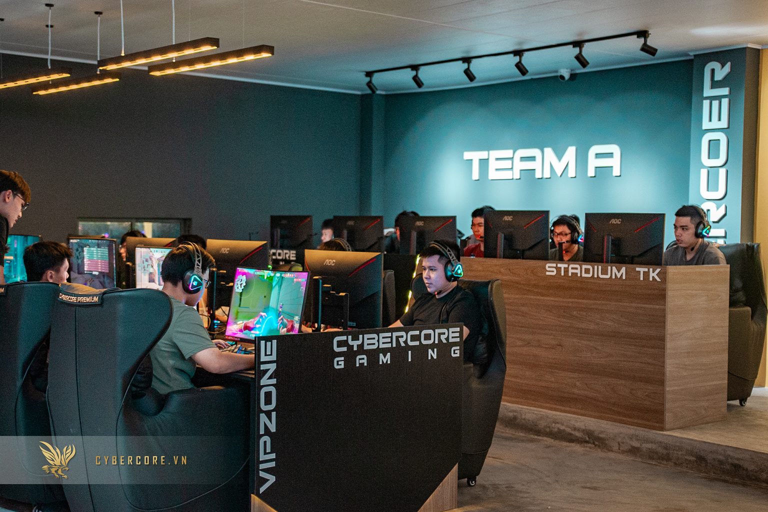 CyberCore Việt Nam - Thi Công Lắp Đặt Thiết Kế Phòng Game